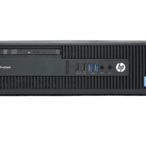 HP 600 G2 ProDesk SFF Desktop, Intel Quad-Core i5-6500 Upto 3.6GHz, 32GB RAM, 1TB SSD, AMD Radeon HD6450 1GB 4K, Wi-Fi, Bluetooth, DVD, HDMI, DisplayPort - Windows 10 Pro (Renewed)