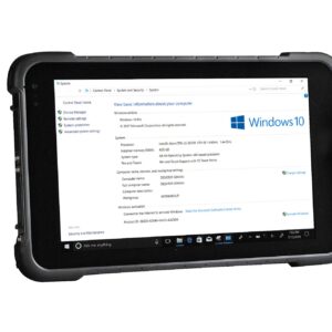 Vanquisher 8-Inch Industrial Rugged Tablet PC, Windows 10 Pro 64-bit | 7800mAH Battery | GPS GNSS | 4G LTE| Drop Resistant, for Enterprise Field Mobility