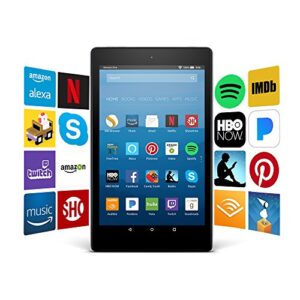 Fire HD 8 Tablet with Alexa, 8" HD Display, 32 GB, Black - with Special Offers (Previous Generation – 7th)