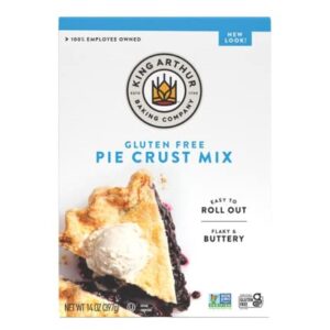 King Arthur Flour Gluten Free Pie Crust Mix, Packaging May Vary, 14 Oz