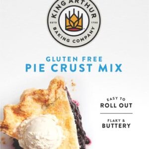 King Arthur Flour Gluten Free Pie Crust Mix, Packaging May Vary, 14 Oz