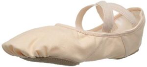 capezio hanami ballet shoe - size 7m, light pink