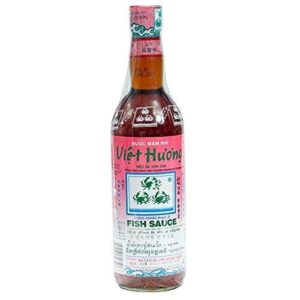 three crabs brand fish sauce, 24-ounce bottle