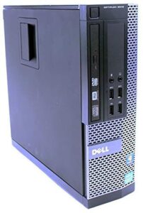 dell optiplex 9010 sff desktop pc - intel core i5-3470 3.2ghz 8gb 128gb ssd dvd-rw windows 10 professional (renewed)