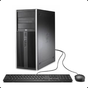 hp elite 8200 mini-tower workstation - core i7 upto 3.8ghznew 250gb ssd + 2tb hdd - 16gb ram - wifi - 1gb video card w/ hdmi - dvd-rom - windows 10 pro 64-bit - (renewed)