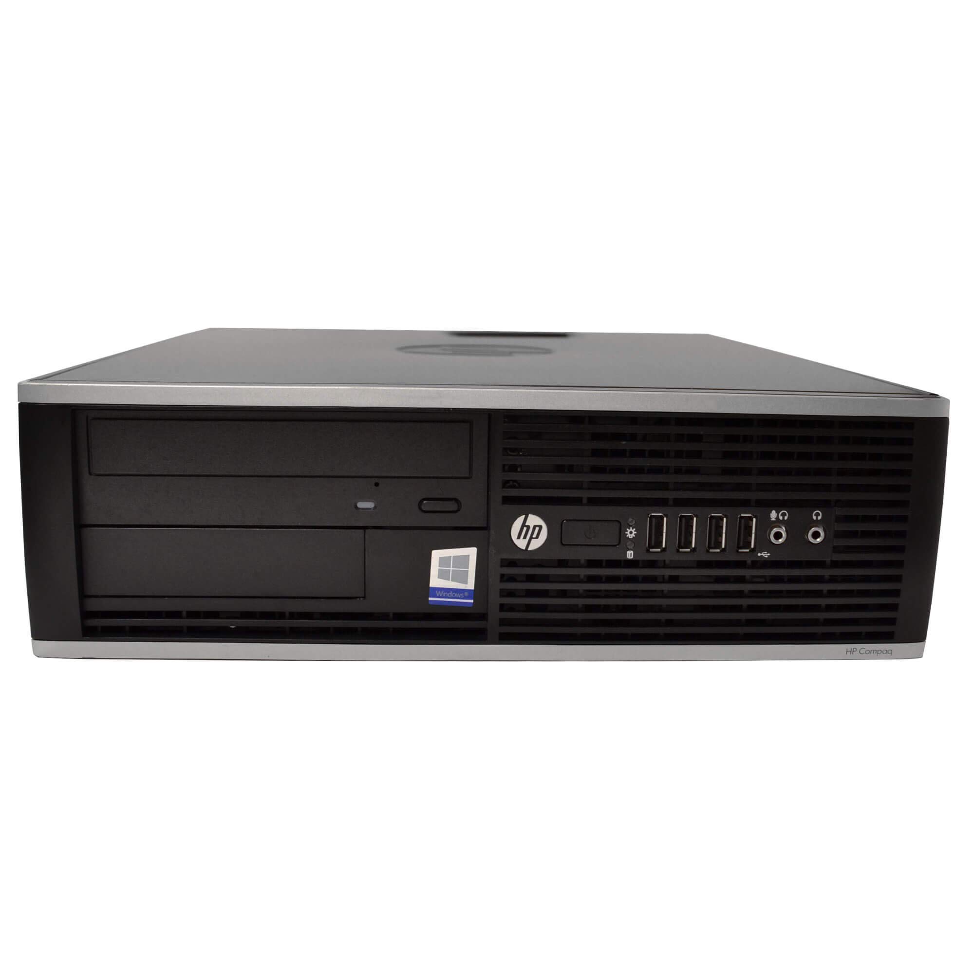 HP High Performance Business Desktop Computer Intel Core i7-2600 3.4GHz Quad-Core, 2TB SATA Hard Drive, 16GB Memory, DVD±RW, Windows 10 Professional 64-Bit (Elite 8200 SFF)(Renewed)