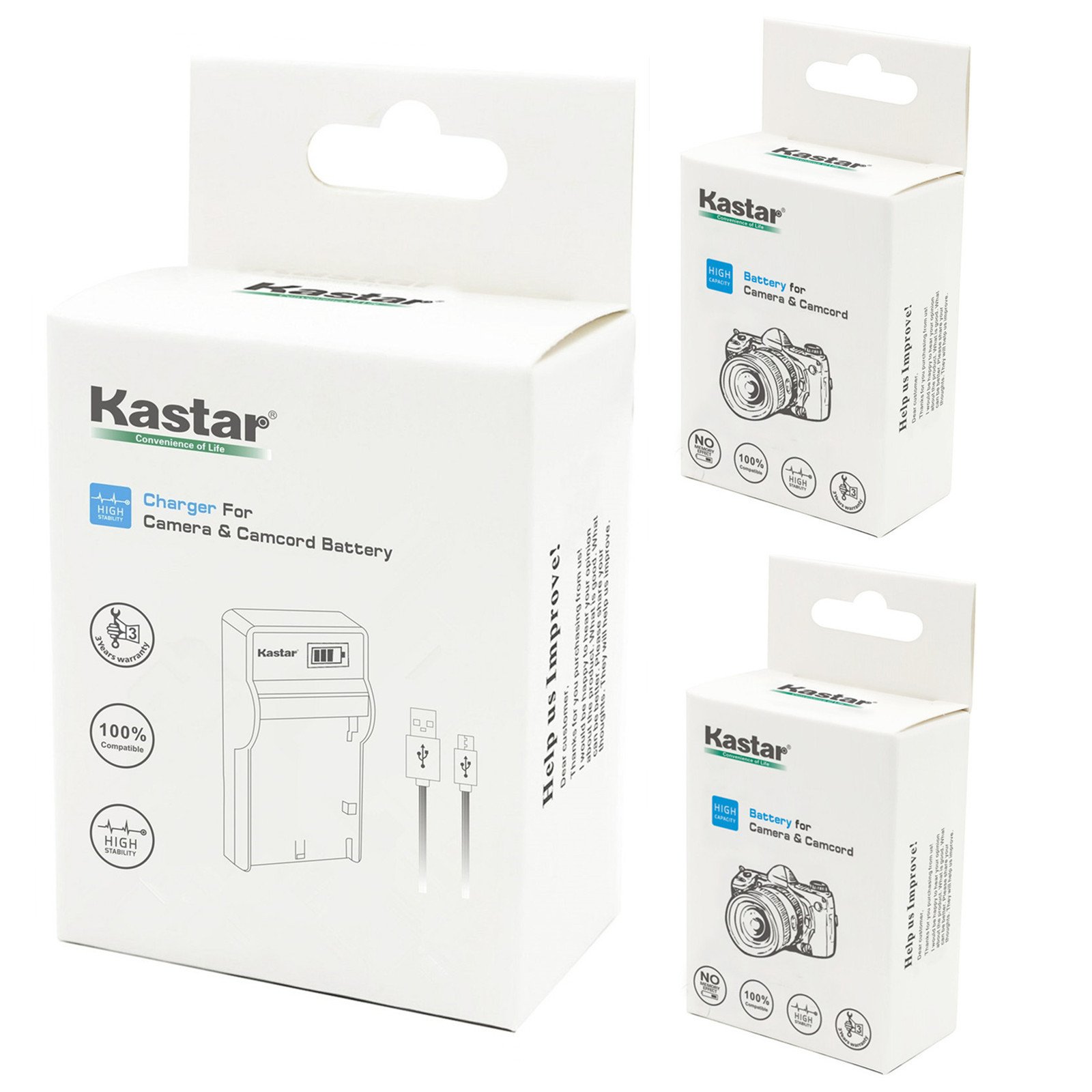 Kastar Battery (X2) & LCD Slim USB Charger for Canon NB-4L and Canon ELPH 100 HS, 300 HS, 310 HS, 330 HS, VIXIA Mini, Powershot SD400, SD450, SD600, SD630, SD750, SD780, SD1000, SD1100 is, SD1400 is