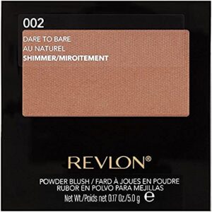 revlon powder blush, dare to bare