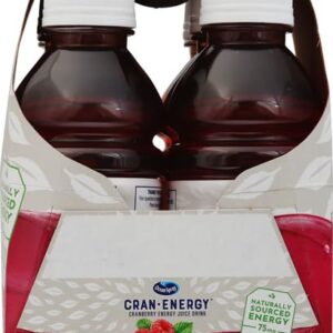 Ocean Spray, Cran-Energy Cranberry Raspberry Energy Juice Drink, 10 Fl Oz Bottles, 6 Ct