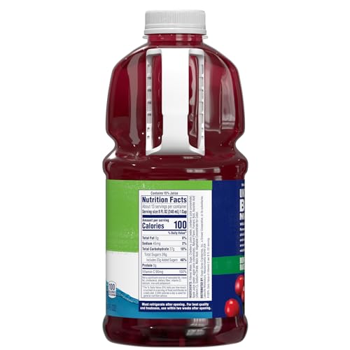 Ocean Spray® Cran-Apple™ Cranberry Apple Juice Drink, 101.4 Fl Oz Bottle (Pack of 1)