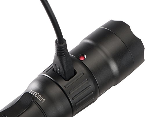 Pelican 7600 Rechargeable LED Tactical Flashlight (Black)