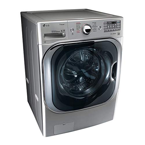 LG Graphite Steel Front Load Steam Washer