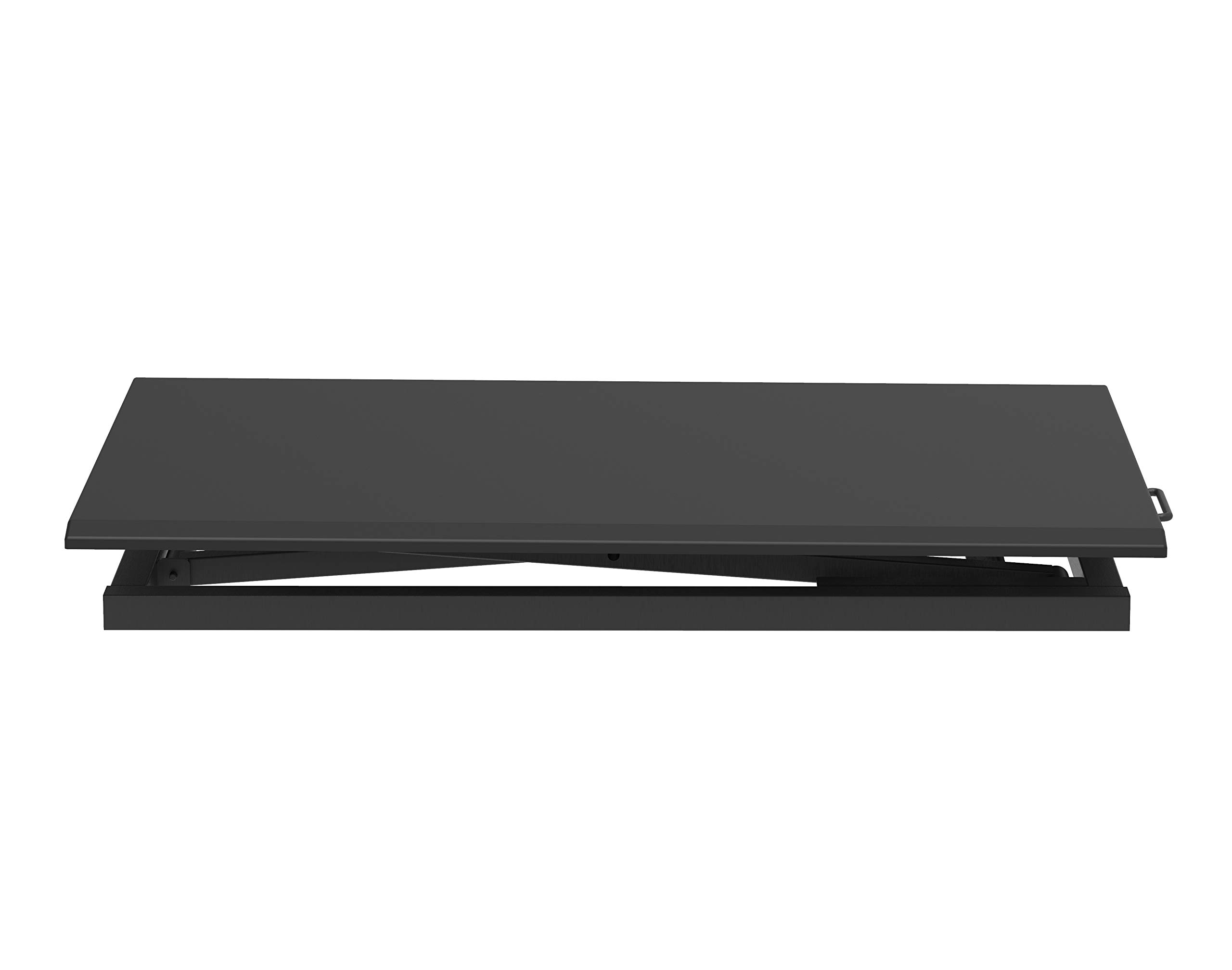 Stand Up Desk Store AirRise Adjustable Height Standing Desk Converter Monitor Stand (Black, 29")