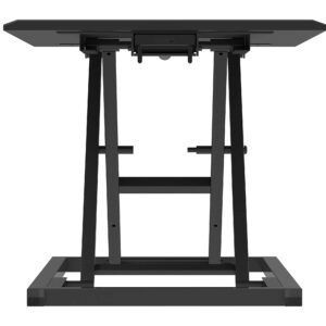 Stand Up Desk Store AirRise Adjustable Height Standing Desk Converter Monitor Stand (Black, 29")