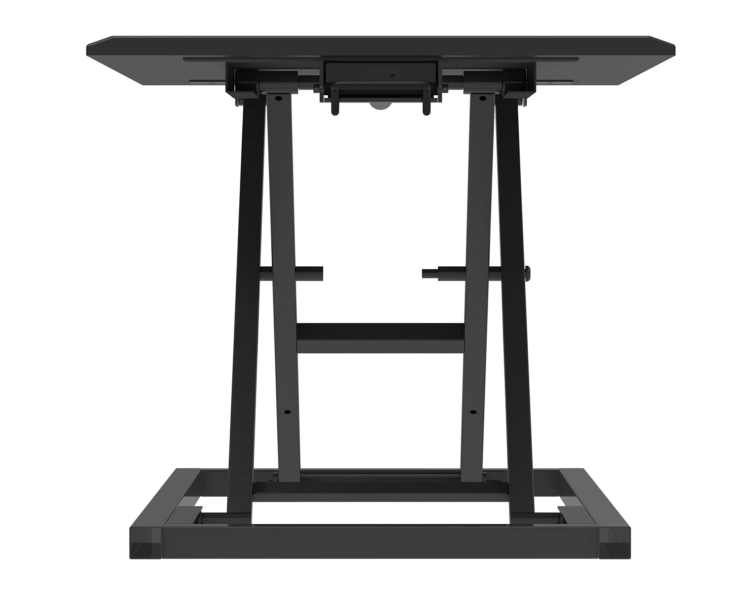 Stand Up Desk Store AirRise Adjustable Height Standing Desk Converter Monitor Stand (Black, 29")