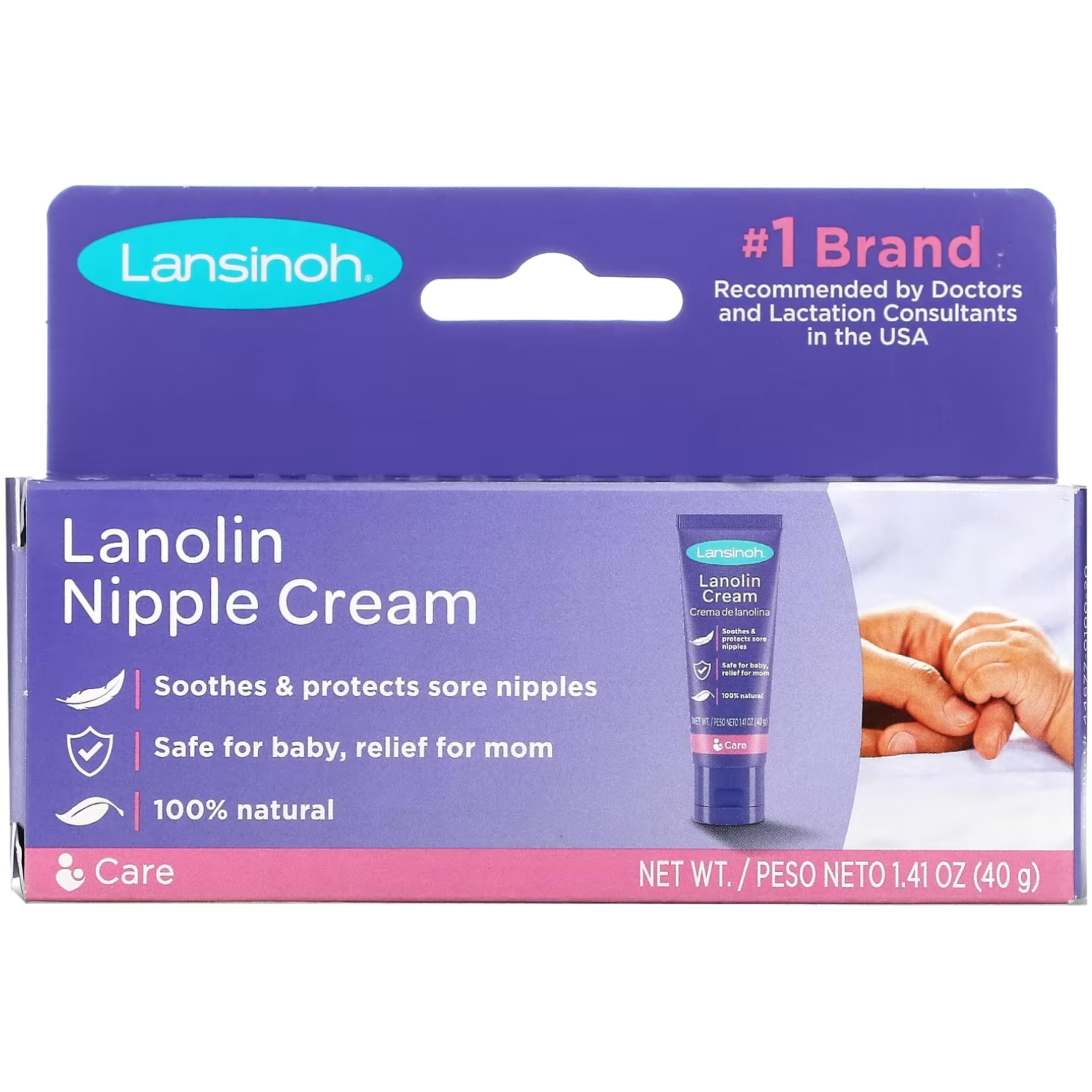 Lansinoh Hpa Lanolin for Breastfeeding Mothers, 1.41 Oz (Pack of 3)