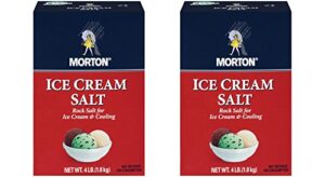 mortons salt rock 4 lb pack of 2