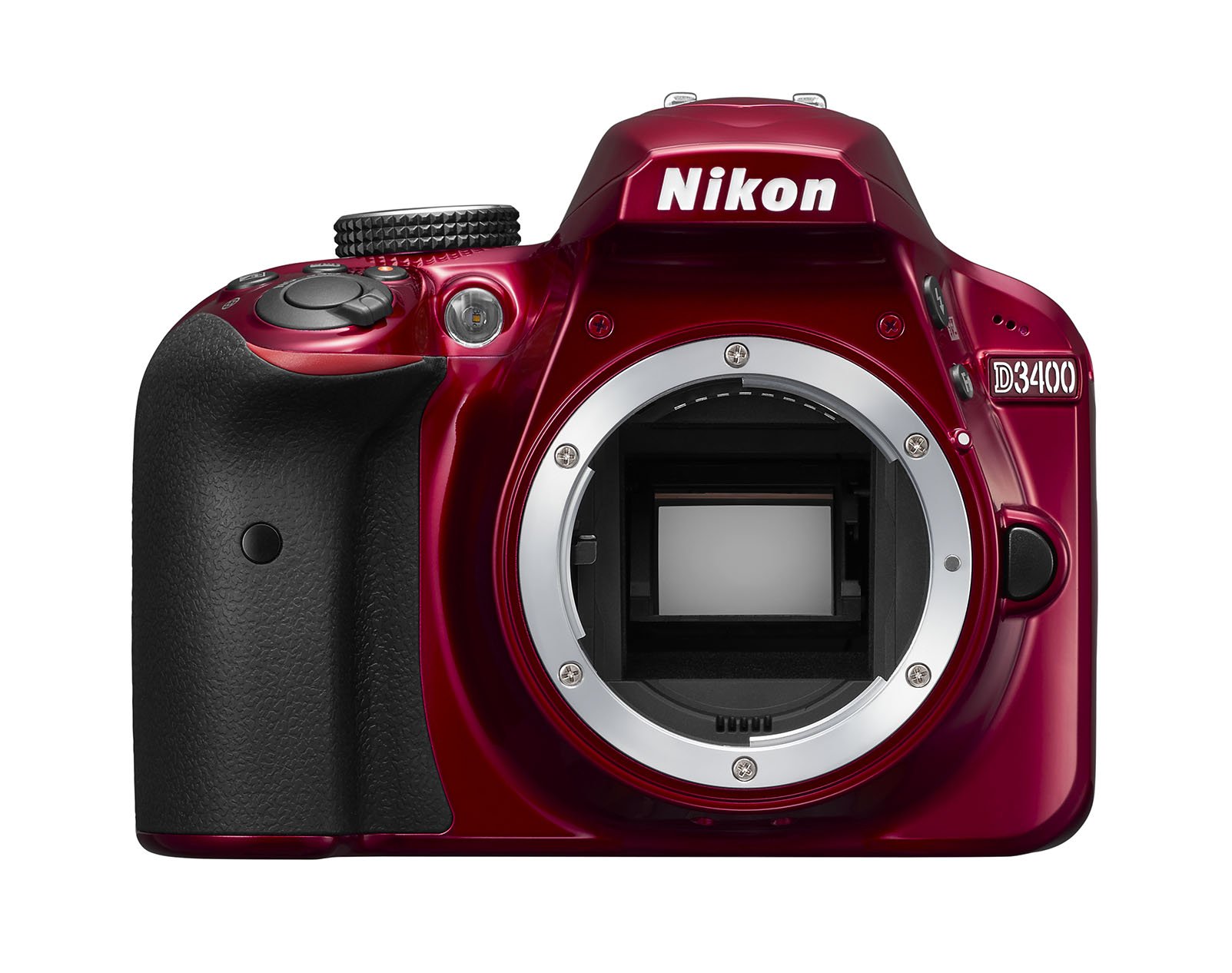 Nikon digital single-lens reflex camera D3400 body Red D3400RD(Japan Import-No Warranty)