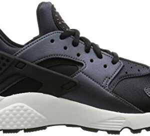 Nike Womens Air Huarache Run SE Running Trainers 859429 Sneakers Shoes (US 6.5, Metallic Hematite Black Dark Grey 001)