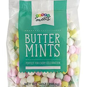 Party Sweets Assorted Pastel Buttermints, 14 Ounce, Appx. 100 pieces from Hospitality Mints