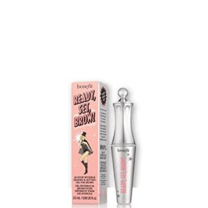 Benefit Ready Set Brow 24 Hour Invisible Shaping and Setting Clear Gel for Brows, 0.23 Ounce