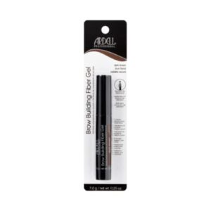 ardell brow building fiber gel, dark brown