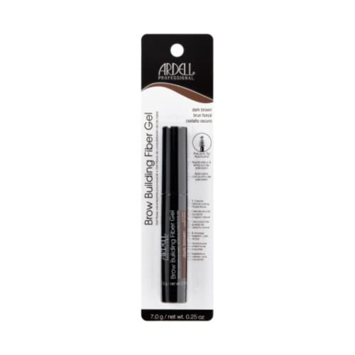 Ardell Brow Building Fiber Gel, Dark Brown