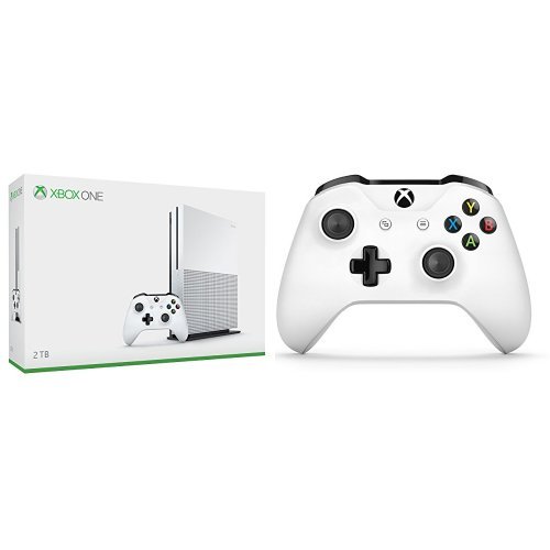 Xbox One S 2TB Console - Launch Edition + Extra Controller Bundle