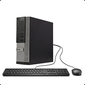 dell optiplex 790 sff small form factor business desktop computer pc (intel dual core i3 cpu 3.3ghz, 4gb ddr3 memory, 500gb hdd, dvdrw, windows 10 professional) (renewed)']