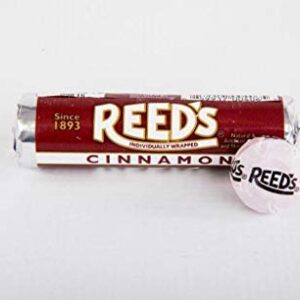 Reed’s Cinnamon Candy Rolls | Traditional Cinnamon Hard Candy | Reed’s Classic Spiced Hard Cinnamon Candy Brought To You By Iconic Candy | 24 Count…