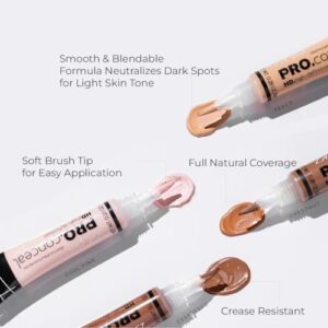 L.A. Girl Pro Conceal HD Concealer, Peach Corrector, 0.28 Ounce