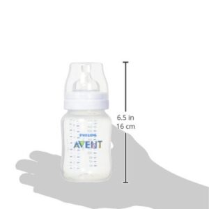 Philips AVENT Anti-colic Baby Bottles Clear, 9oz, 1 Piece (SCF403/17)