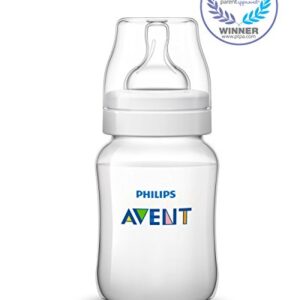 Philips AVENT Anti-colic Baby Bottles Clear, 9oz, 1 Piece (SCF403/17)