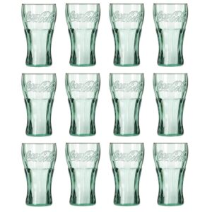 Libbey Glass Tumblers 16.75-oz Coca Cola Set of 12