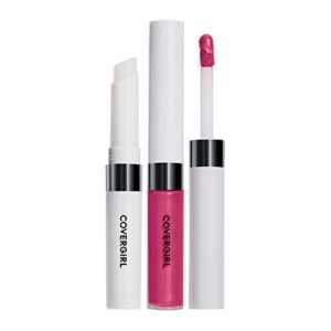 covergirl outlast all-day lip color custom reds, extraordinary fuchsia