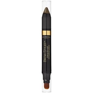 l'oreal paris brow stylist kabuki blender brow crayon, blonde, 0.05 oz.