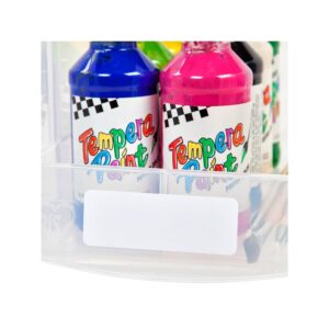 Iris Plastic Storage Bin, Clear (200550) 1-Count