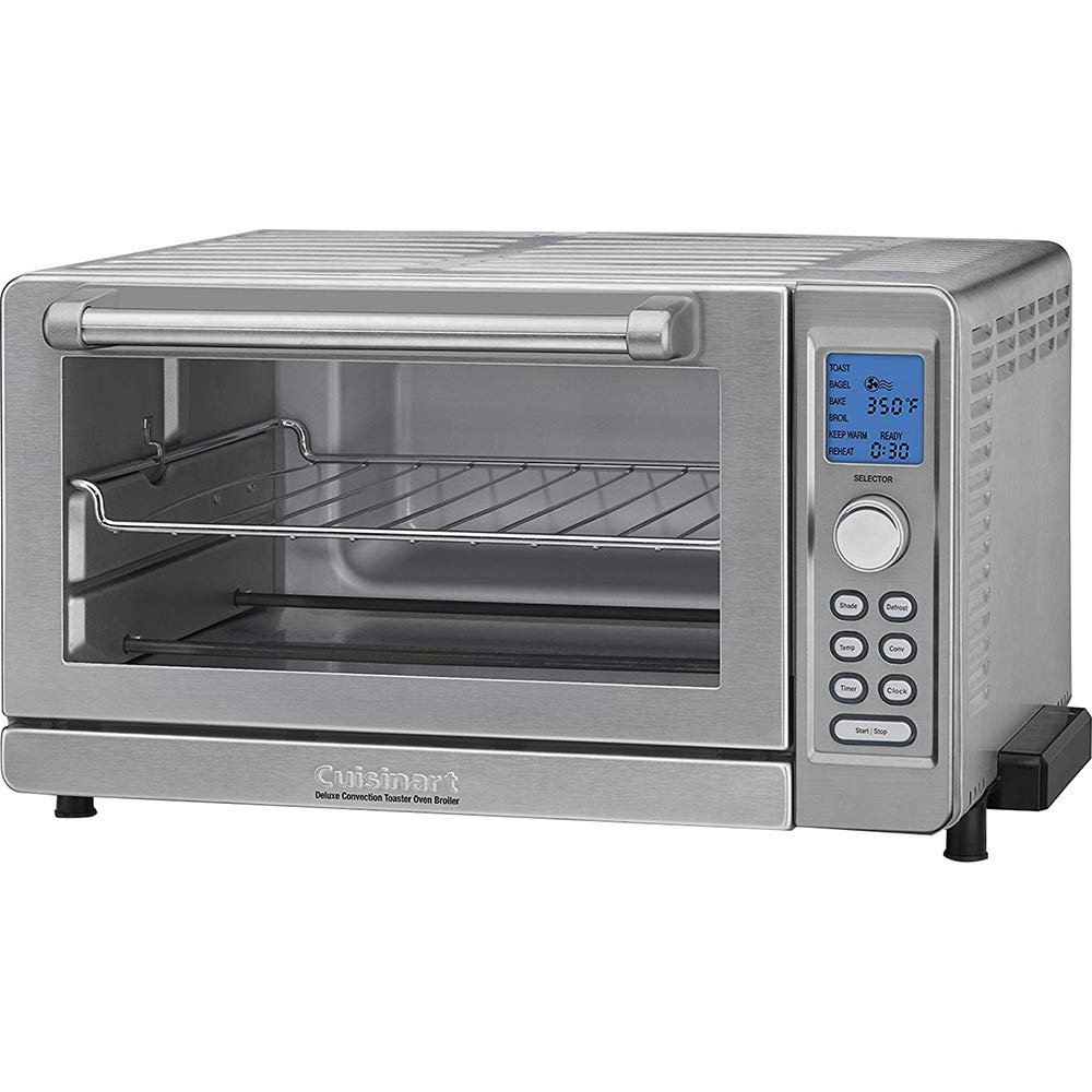 Cuisinart TOB-135FR Digital Convection Toaster Oven (Renewed),Brushed Stainless