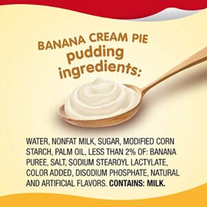 Snack Pack Pie Pudding Cups, Banana Cream, 13 oz (4 ct)