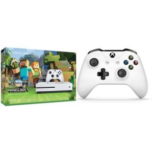 xbox one s 500gb console - minecraft + extra controller bundle