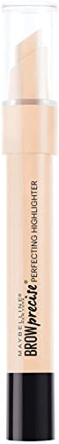 Maybelline New York Brow Precise Perfecting Eyebrow Highlighter, Light, 0.04 oz.