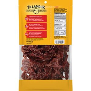 Tillamook Country Smoker Real Hardwood Smoked Beef Jerky, Old Fashioned, 10 Ounce