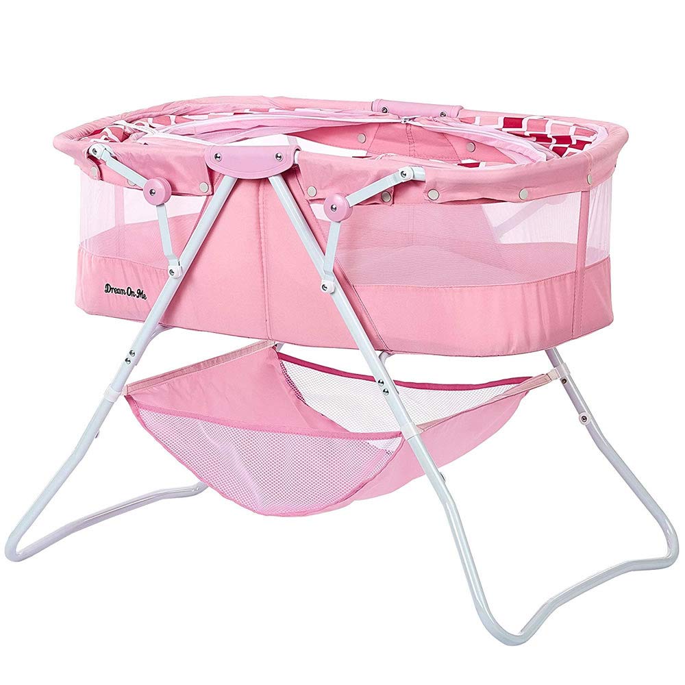 Dream On Me Karley Bassinet in Rose