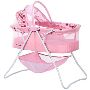 Dream On Me Karley Bassinet in Rose