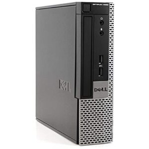 dell optiplex 9020 usff desktop pc - intel core i5-4570s 2.9ghz 8gb 320gb hdd dvdrw windows 10 professional (renewed)