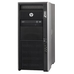 Renewed - HP Z800 Workstation Desktop - 96GB DDR3 RAM, 2 x 480GB SSD (960GB Total), 2x Intel Xeon Quad Core E5620 2.4GHz, WIFI, Quadro 400, Windows 10 Pro 64-bit (Renewed)