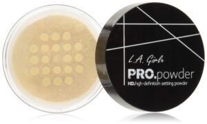 l.a. girl hd pro setting powder - banana yellow