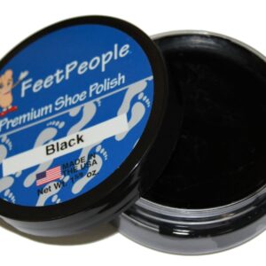 FeetPeople Shoe Polish, 1.625 oz, Black