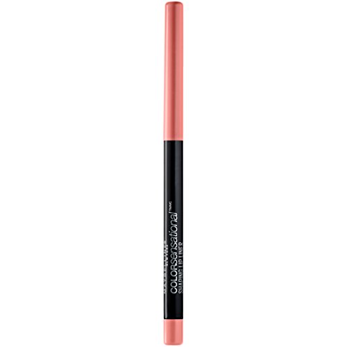 Maybelline Color Sensational Shaping Lip Liner with Self-Sharpening Tip, Purely Nude, Nude, 1 Count