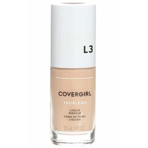 cover girl 00984 l-3nat iv natural ivory trublend liquid foundation